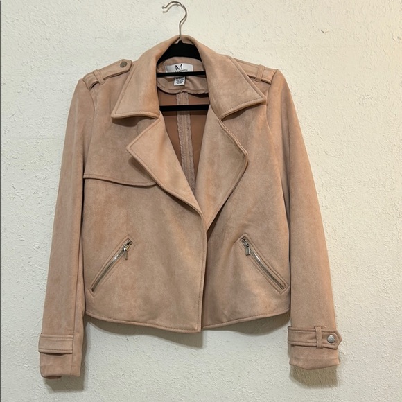 Magaschoni | Jackets & Coats | Magaschoni Tan Leather Jacket ...